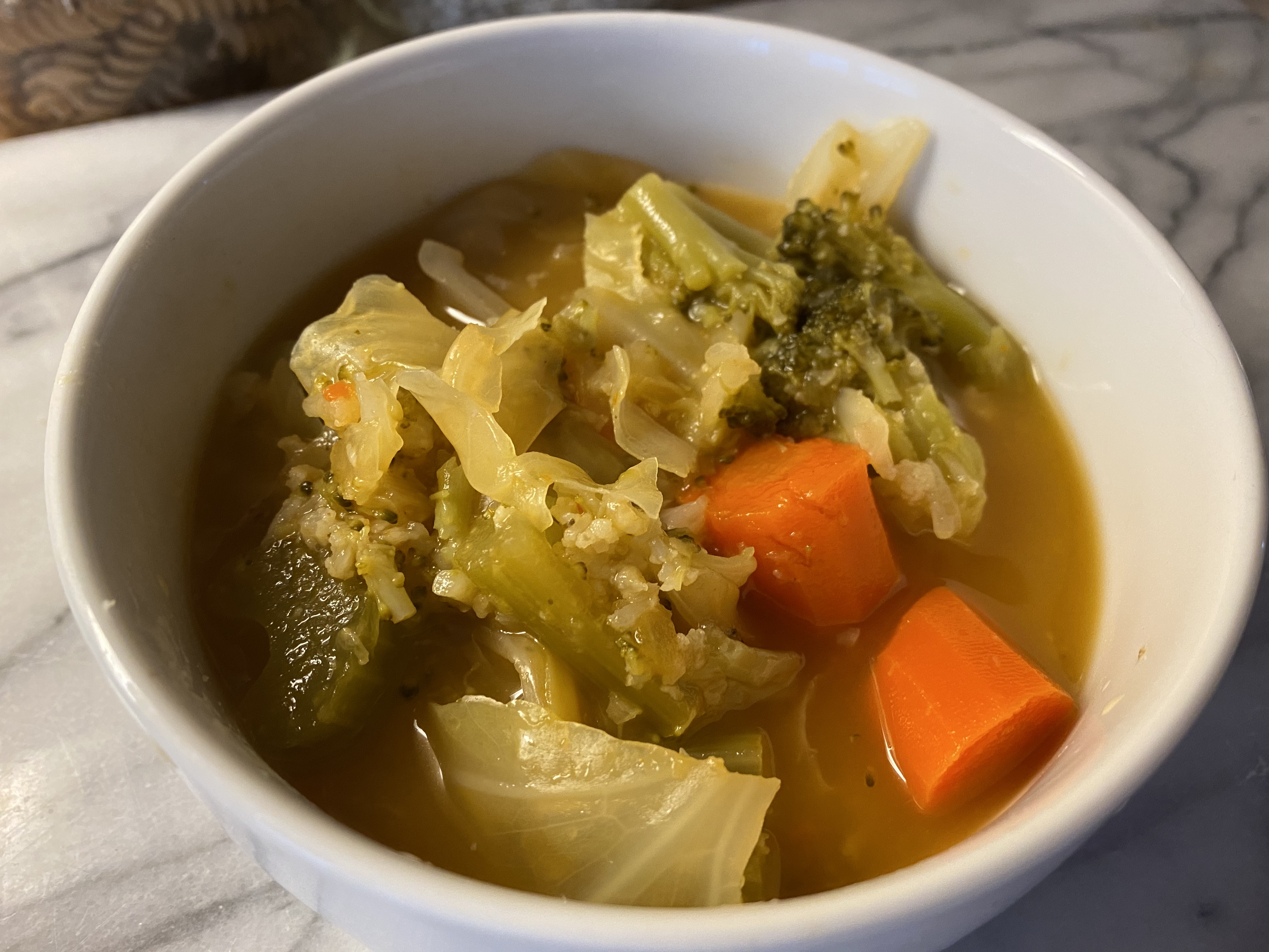 Homemade Vegetable Soup - Mercedes Chloe
