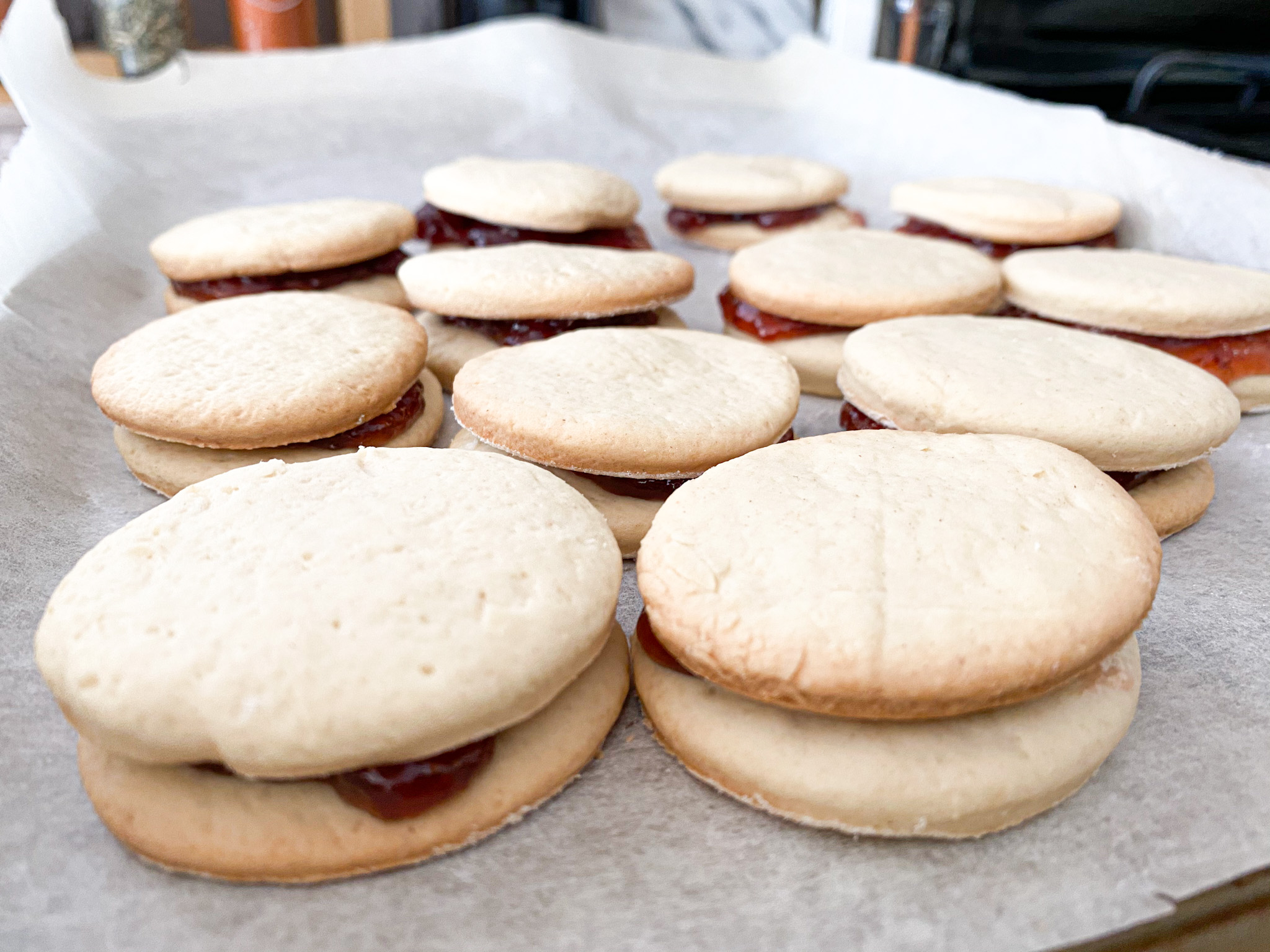 The Most Delicious Jam Empire Biscuits - Mercedes Chloe